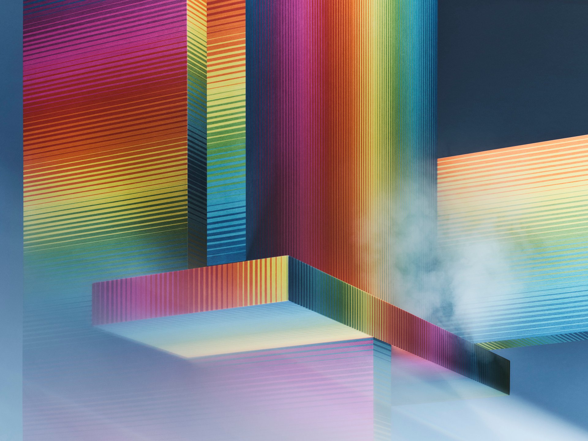 The exhibition dedicated to the new Alpi woods designed by Konstantin Grcic