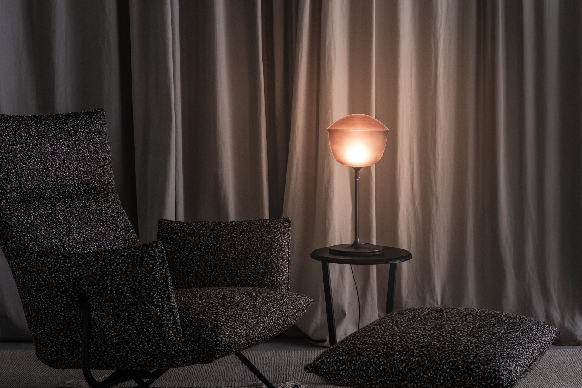 A-N-D Lighting lamps at Euroluce and at Fuorisalone 2025