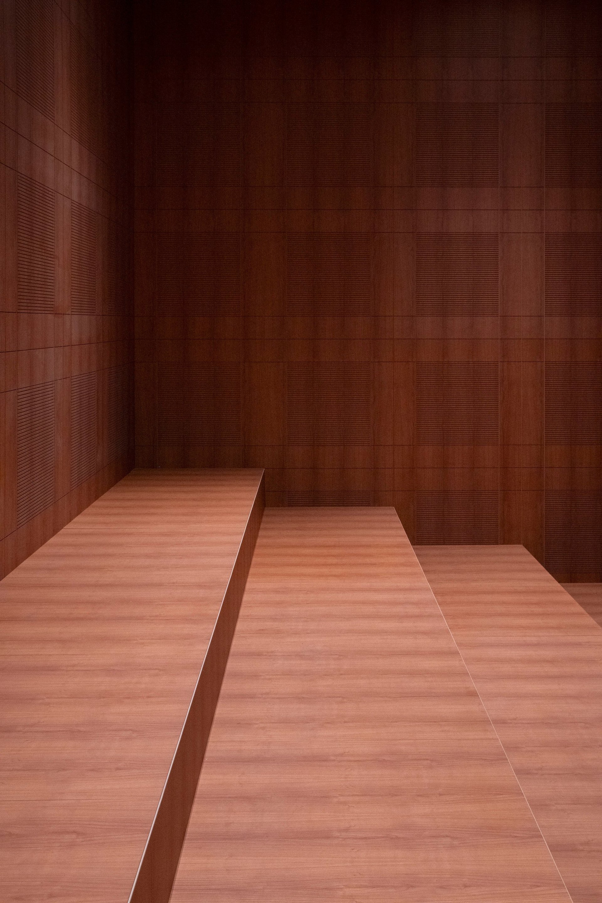 The Abet Laminati decorative laminates for the Gae Aulenti exhibition ...