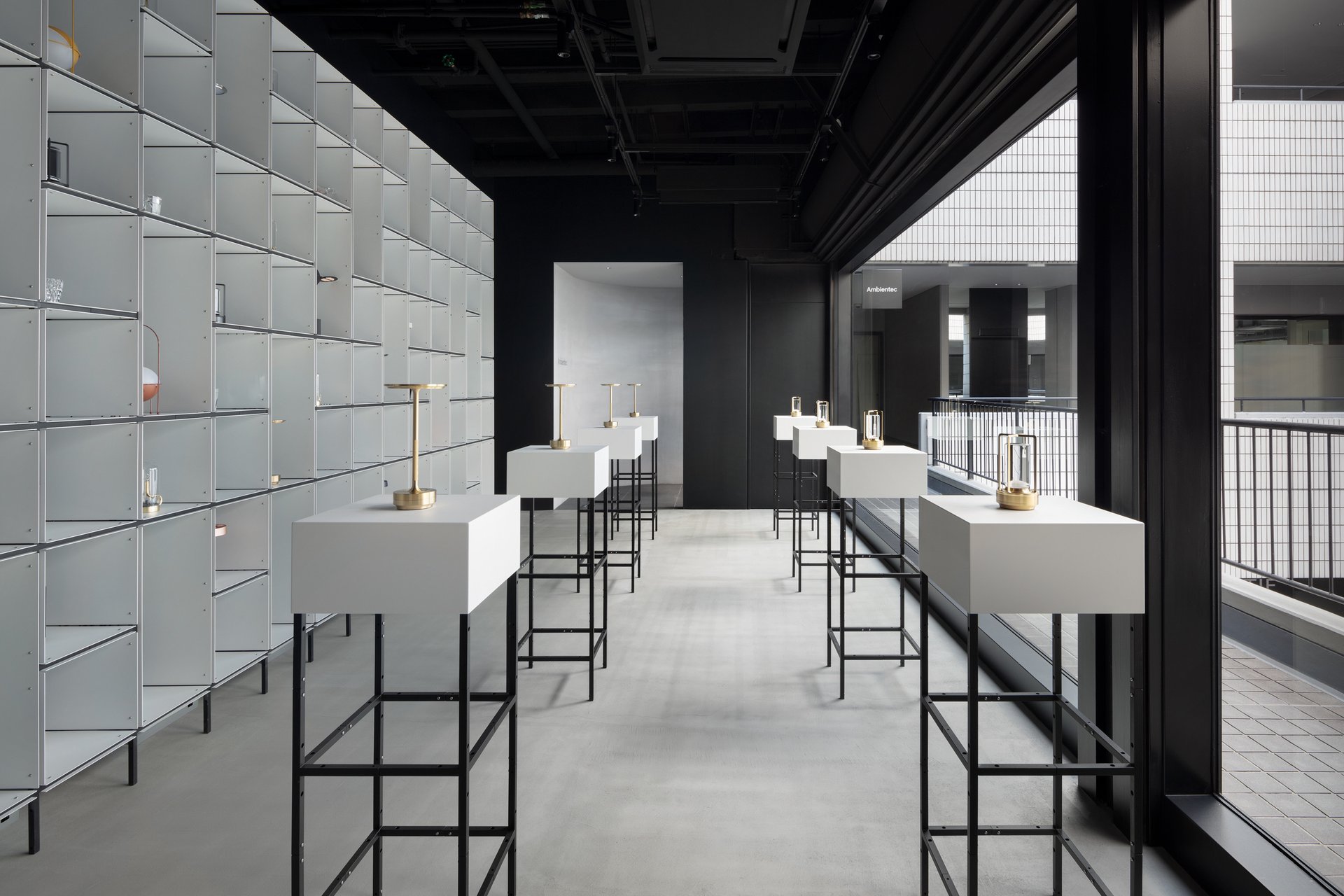 Ambientec Gallery Tokyo in the AXIS Building by Shiro Kuramata