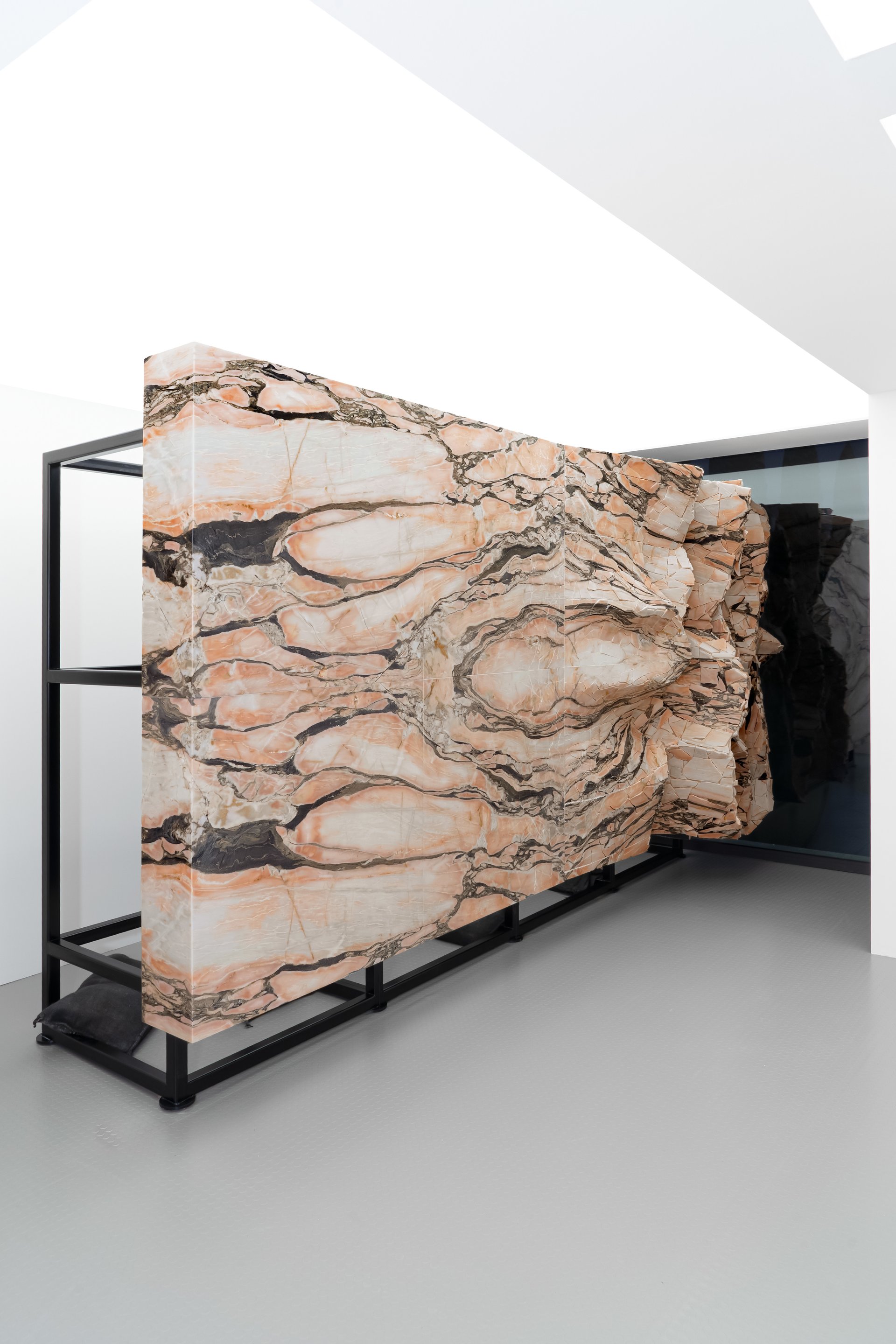 At Fuorisalone 2025 the Margraf marble installation by Hannes Peer ...