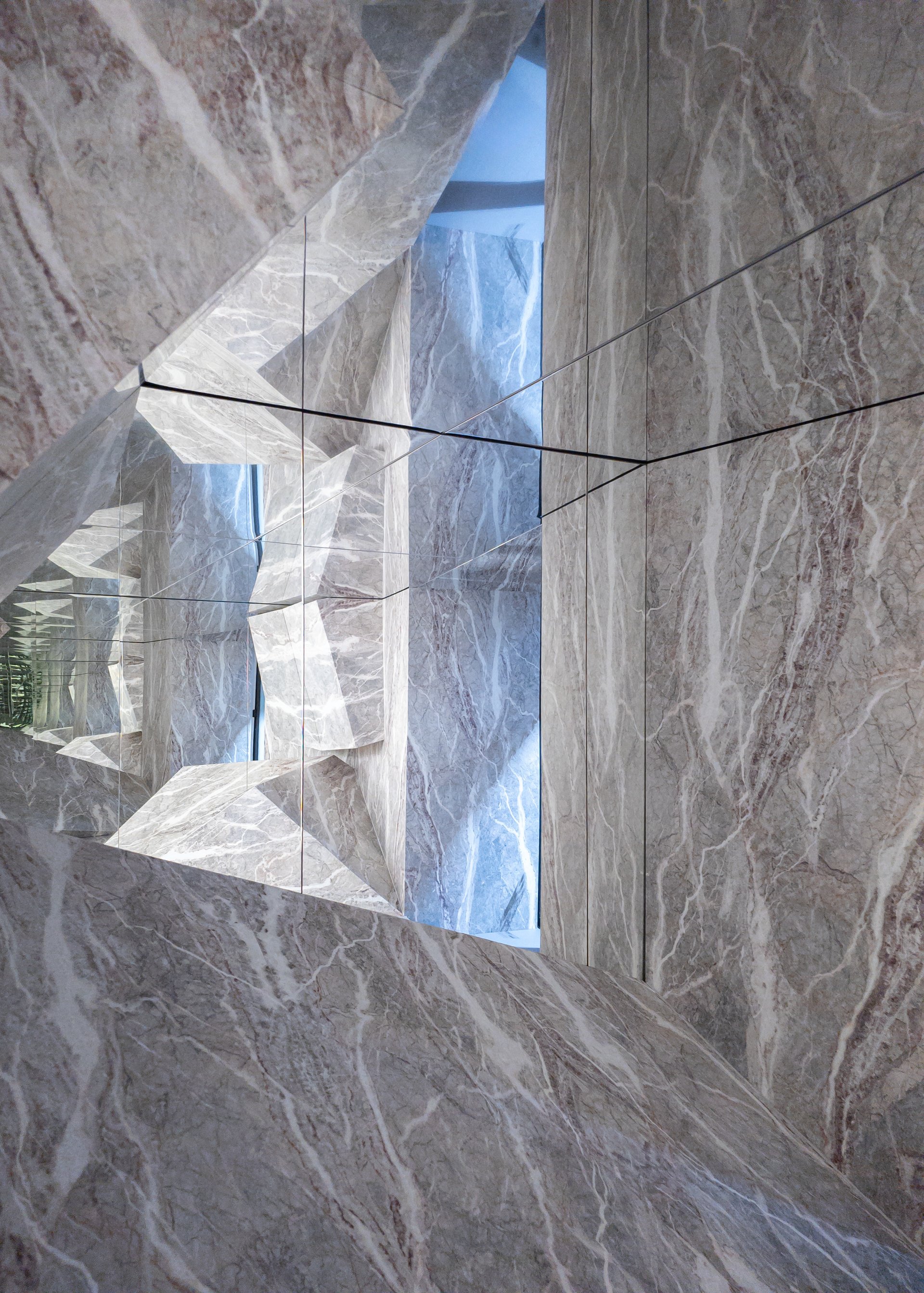 At Fuorisalone 2025 the Margraf marble installation by Hannes Peer ...