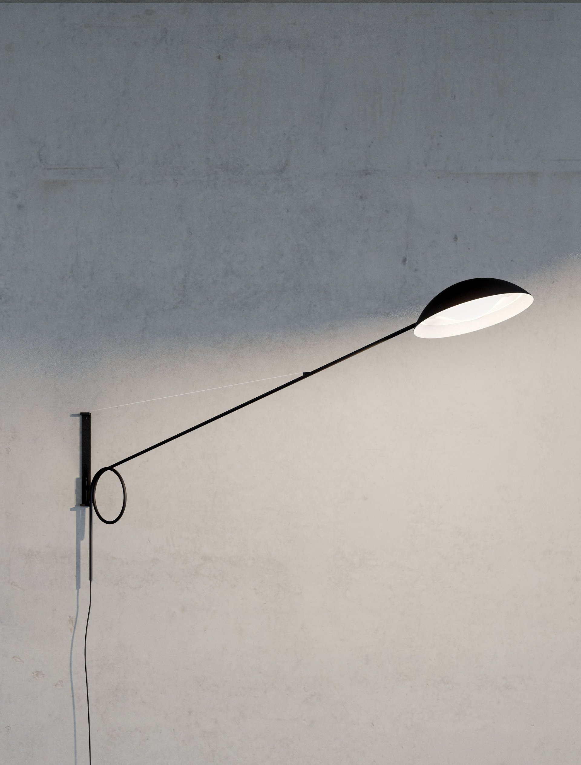 The new Spring arm lamp by Diesel Living with Lodes