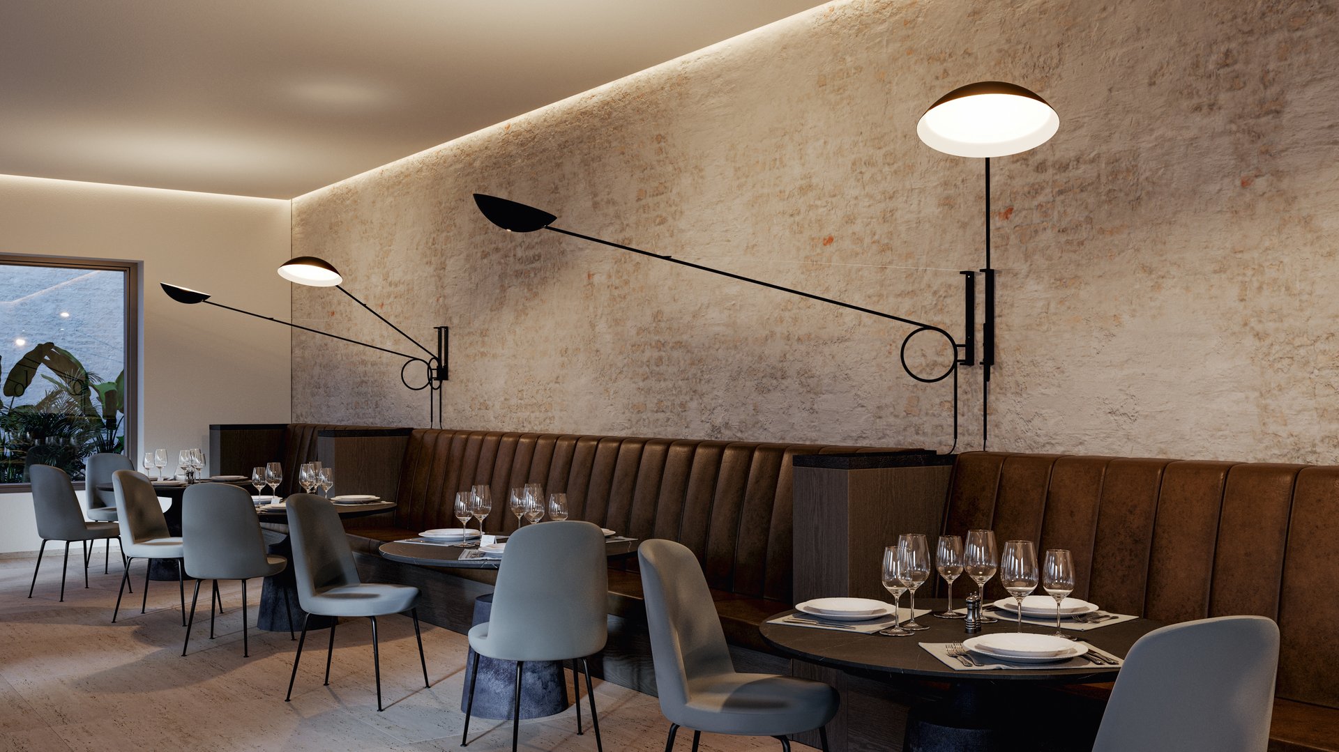 The new Spring arm lamp by Diesel Living with Lodes