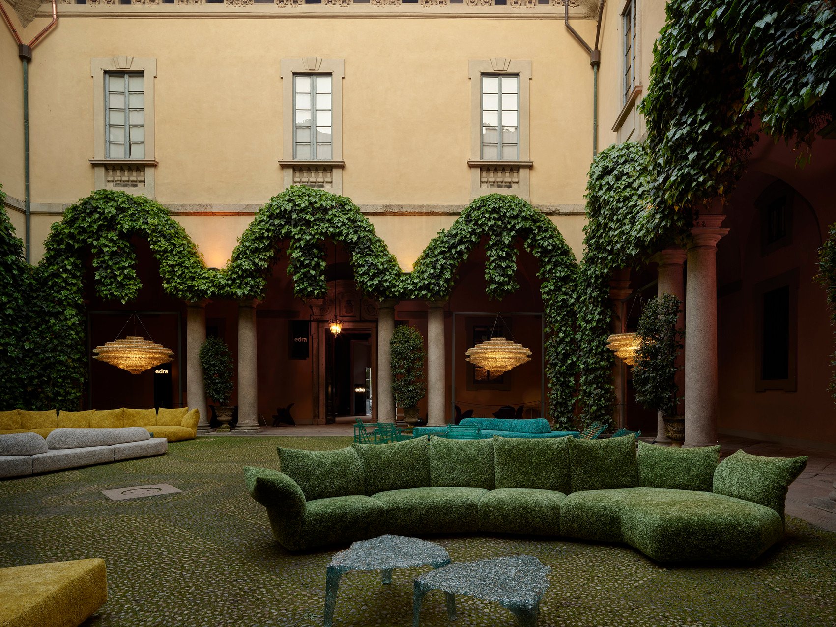 New Fabrics for Edra’s Sofas