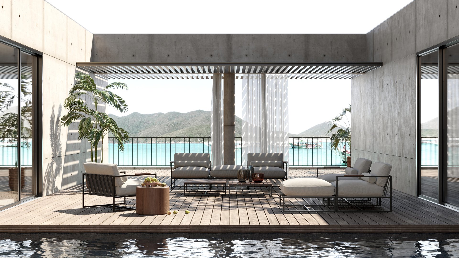 Laskasas debuts its first outdoor furniture collections, the Badi and ...