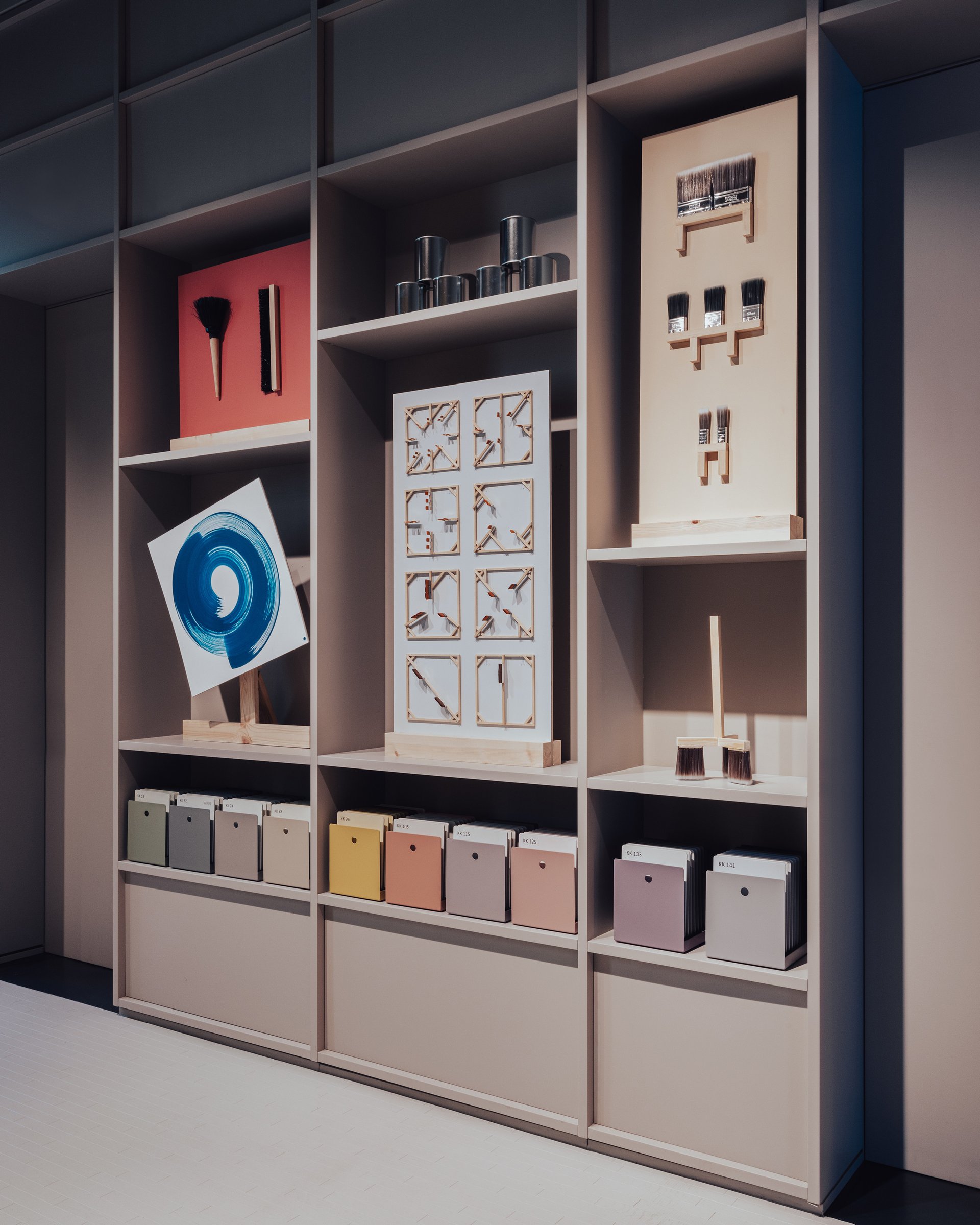 The Kerakoll installation by Isabel + Helen