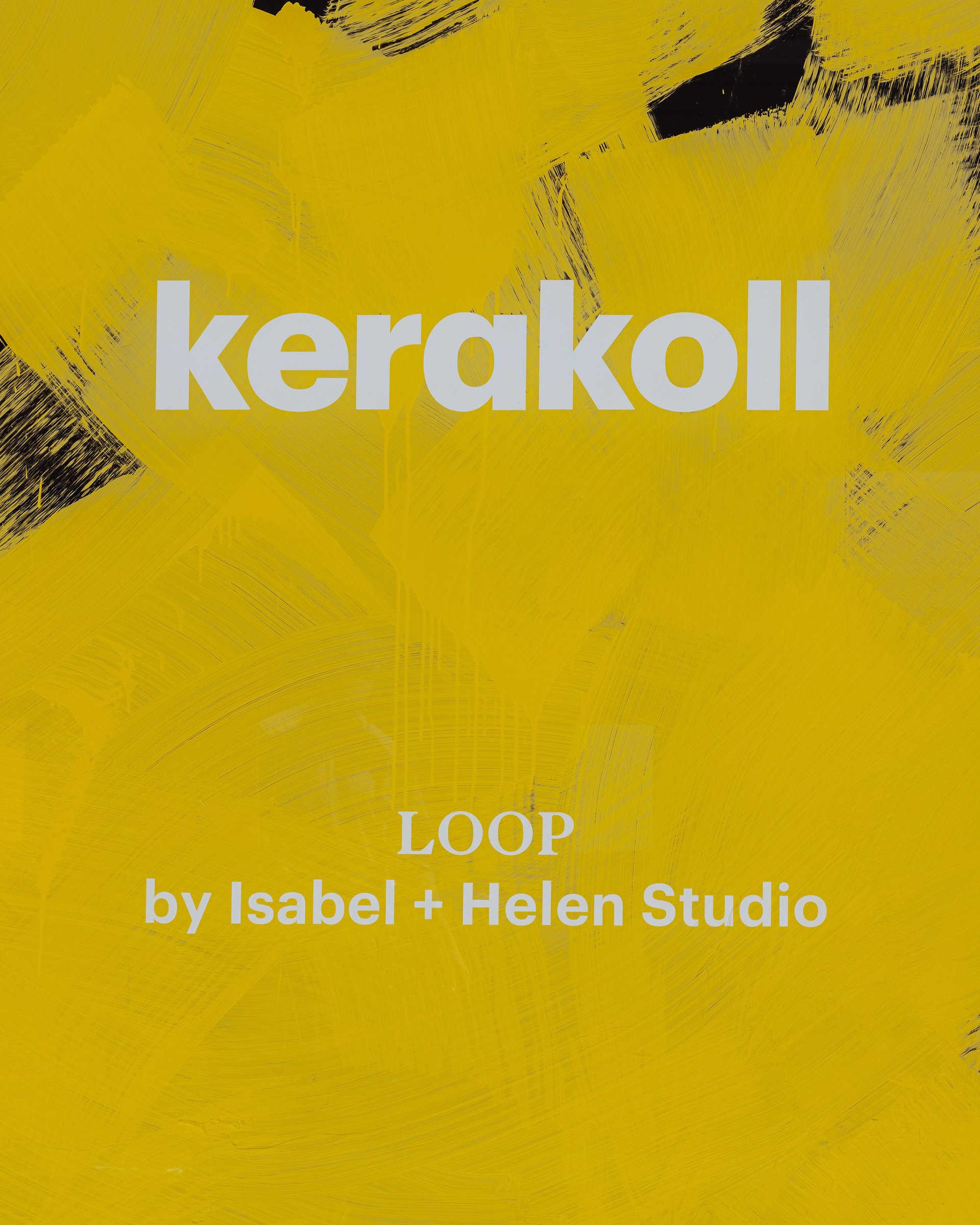 The Kerakoll installation by Isabel + Helen