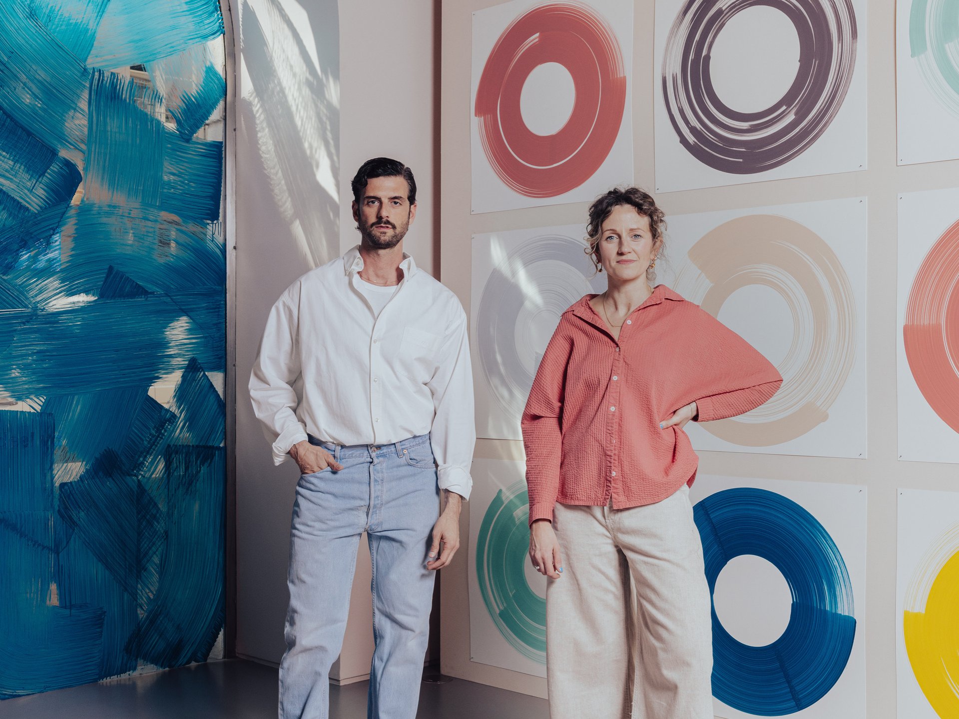 The Kerakoll installation by Isabel + Helen