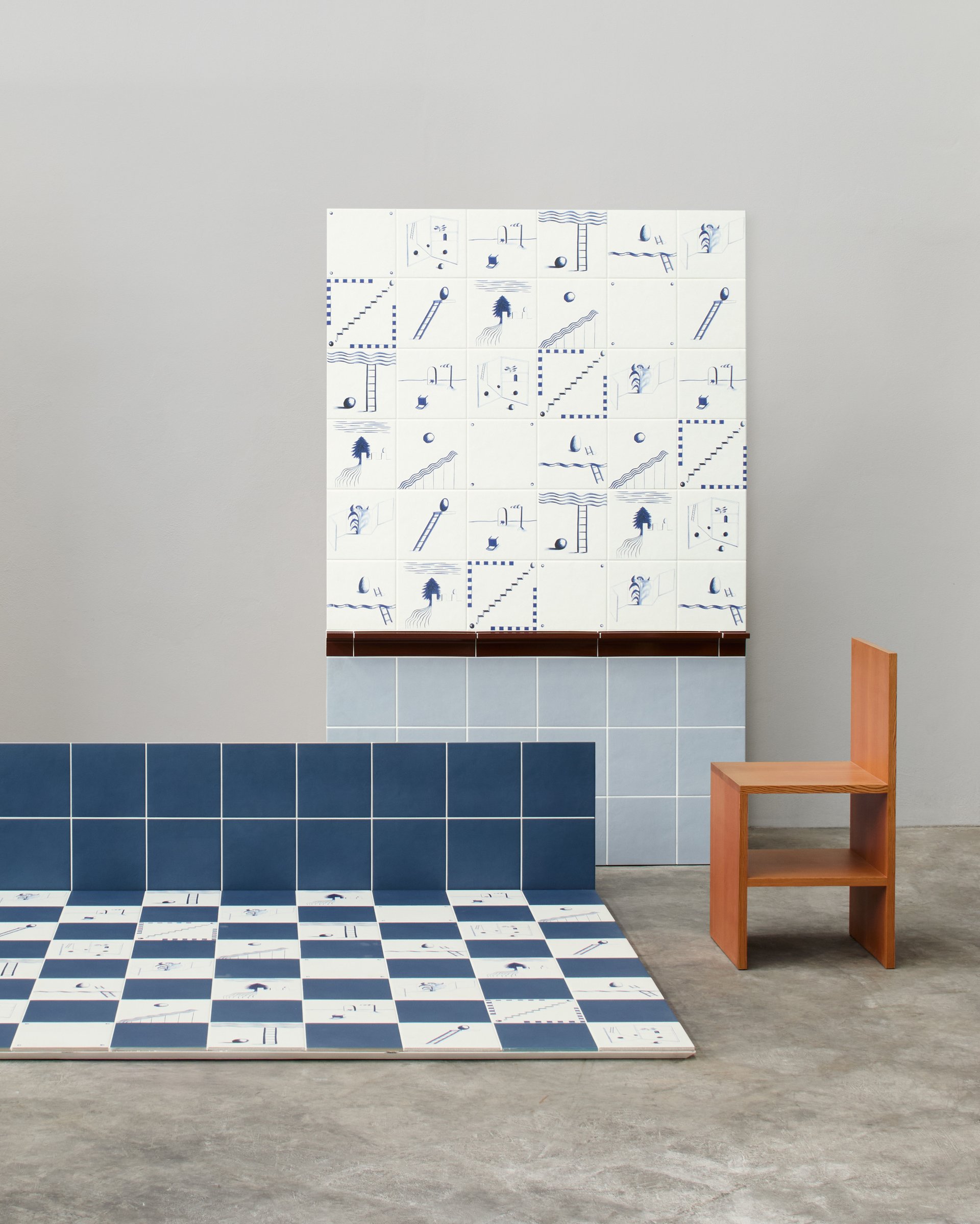 The new Mutina ceramic tiles in the classic 20x20 cm format