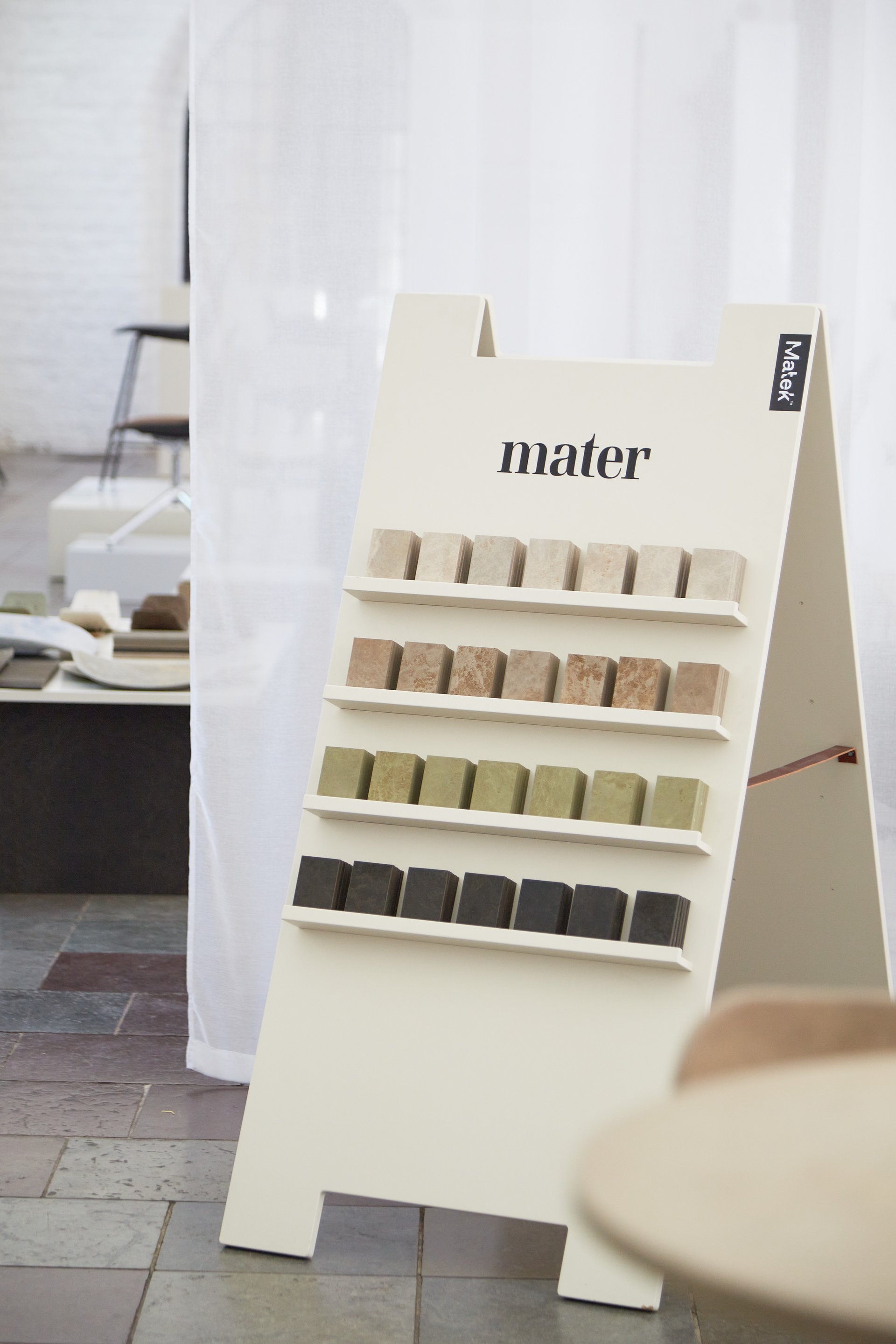 Matek by Mater: Sustainable materials for furniture design