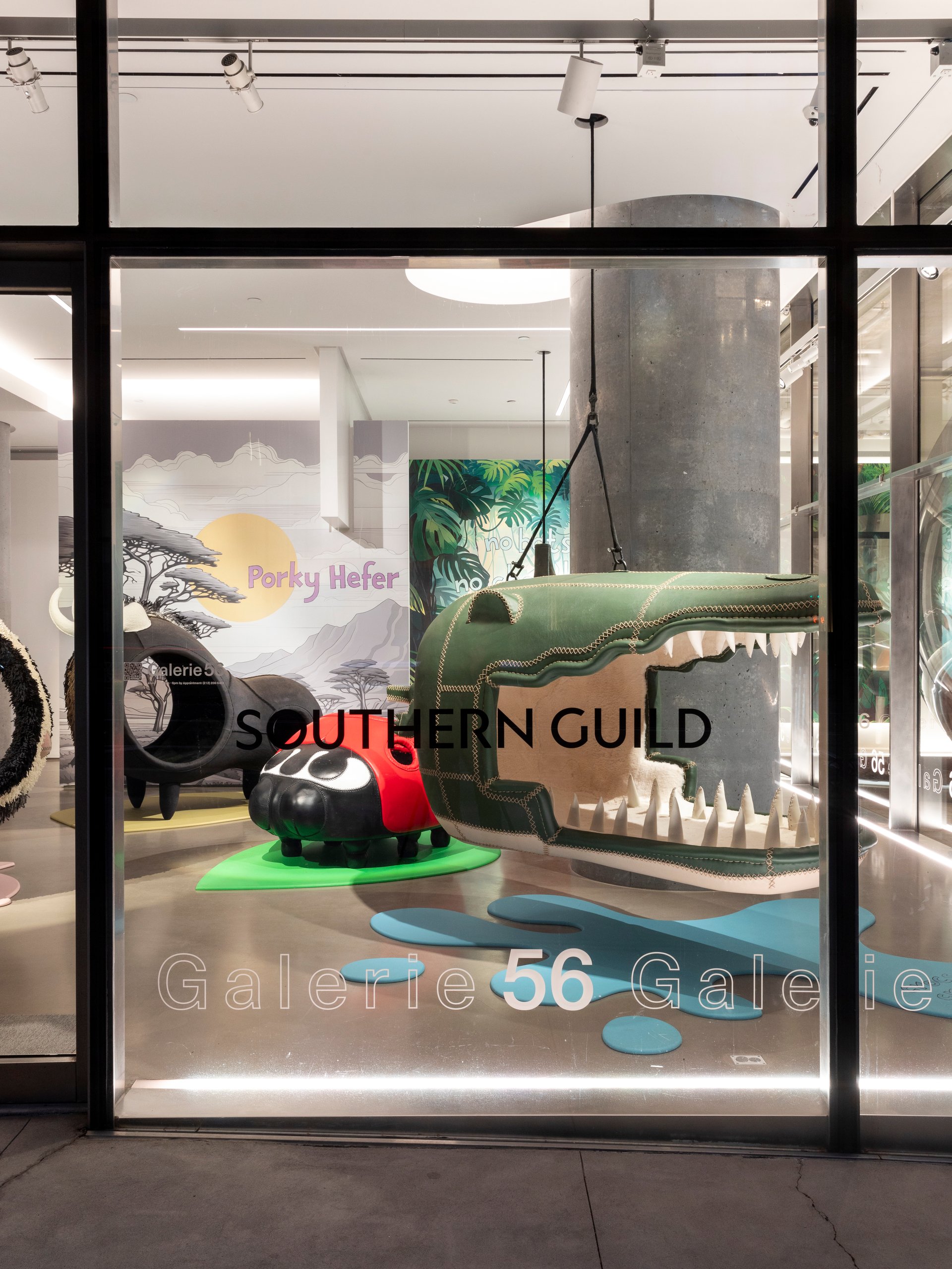 Porky Hefer's Animal Sculptures at Galerie56