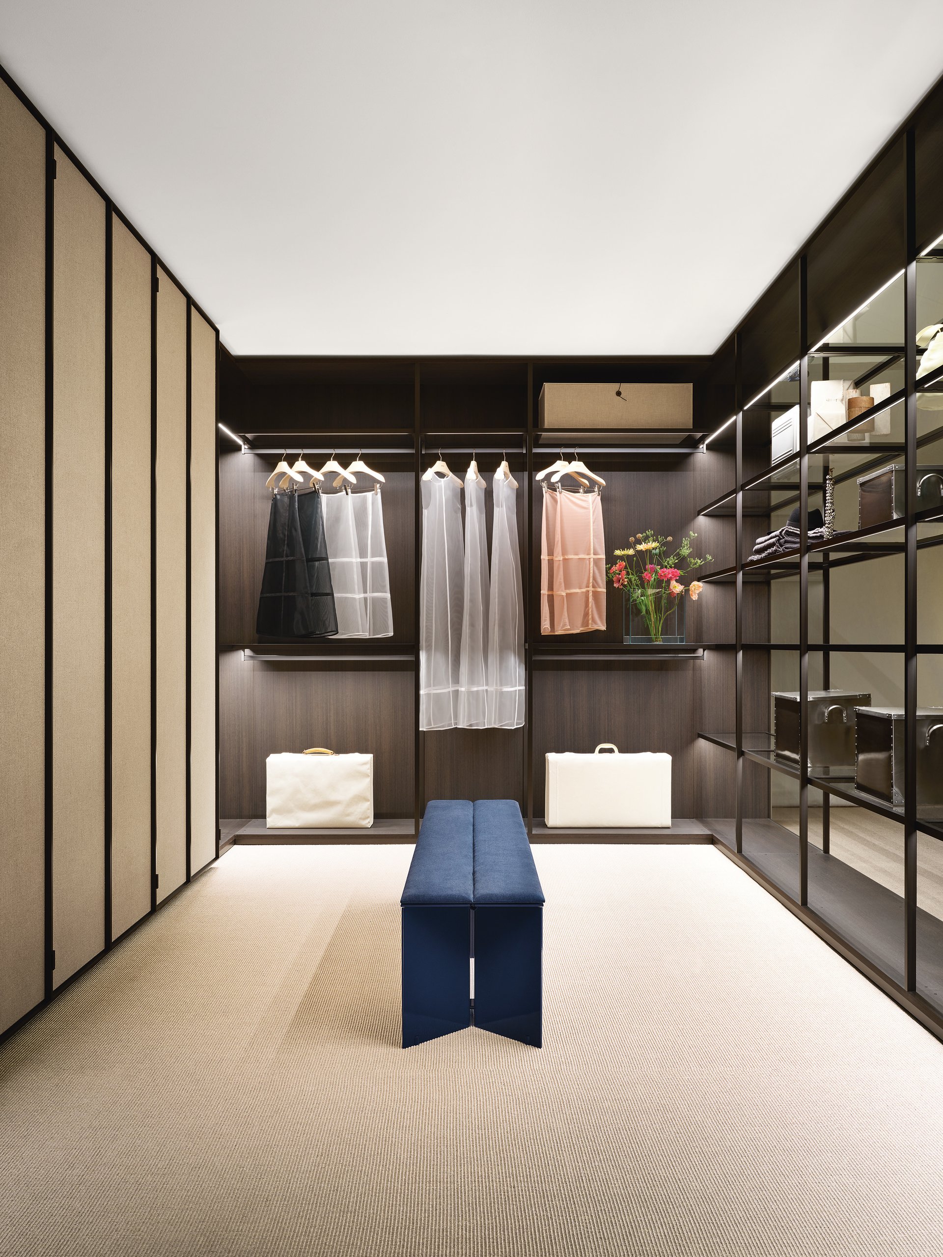 Porro wardrobes by Piero Lissoni