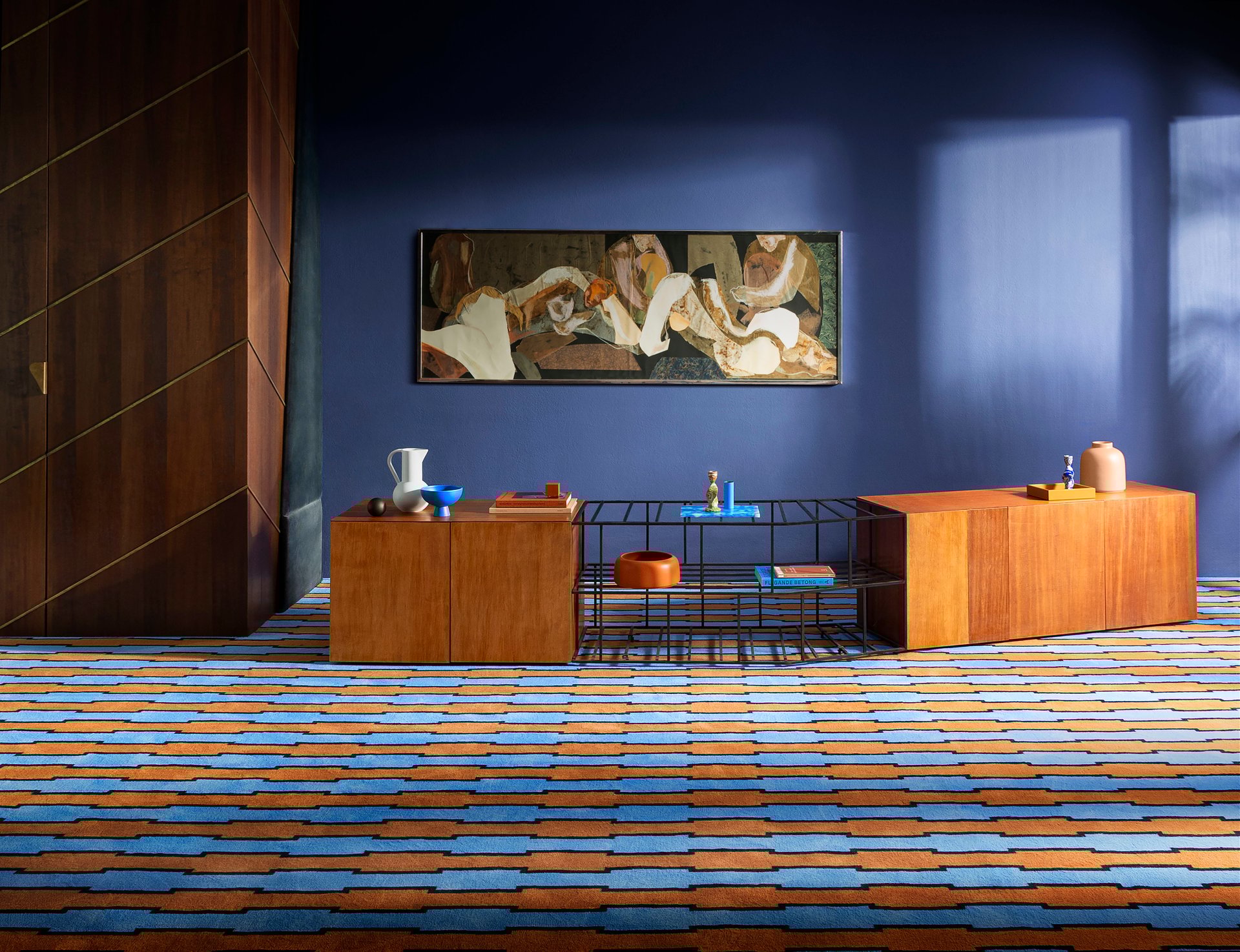 Carpets and textile flooring Radici designed by Tekla Evelina Severin