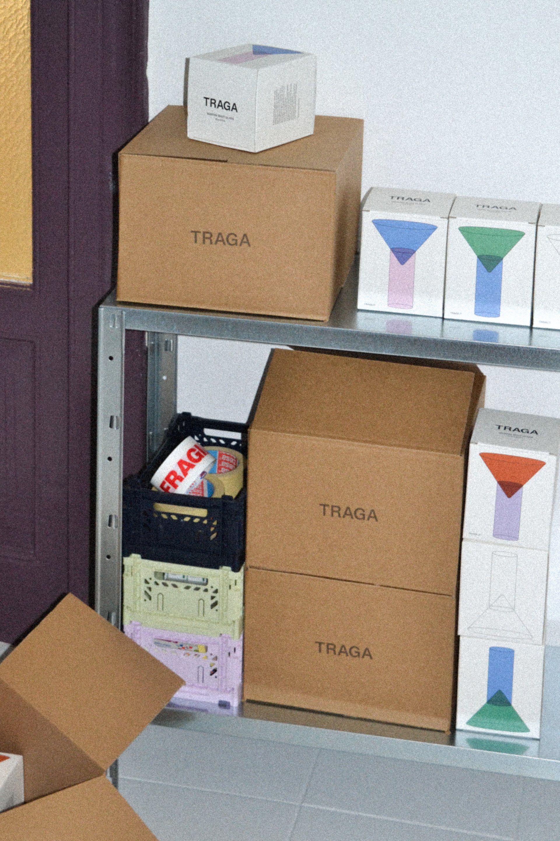 Traga, a new modern glassware design brand