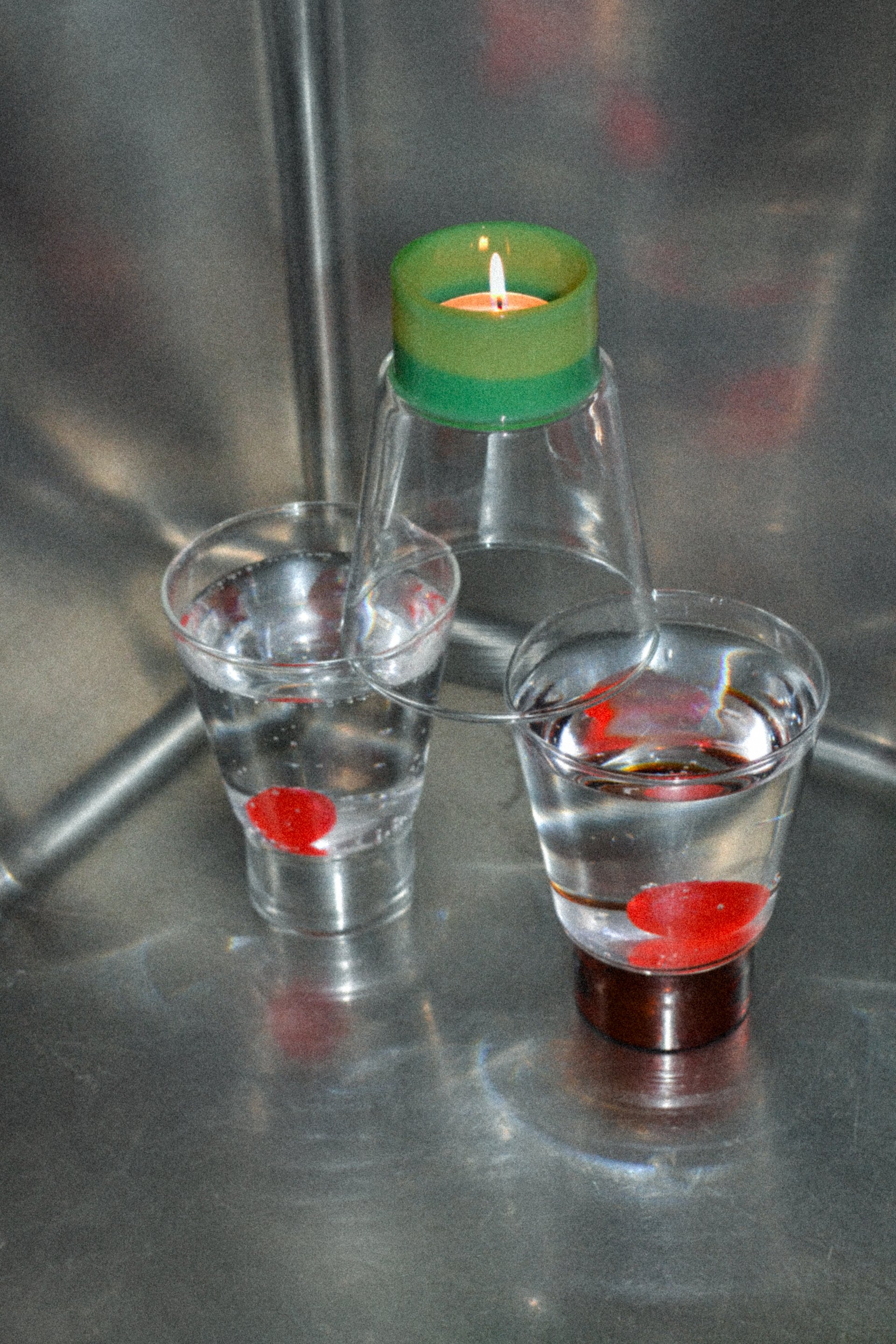 Traga introduces the Podio glass/candleholder