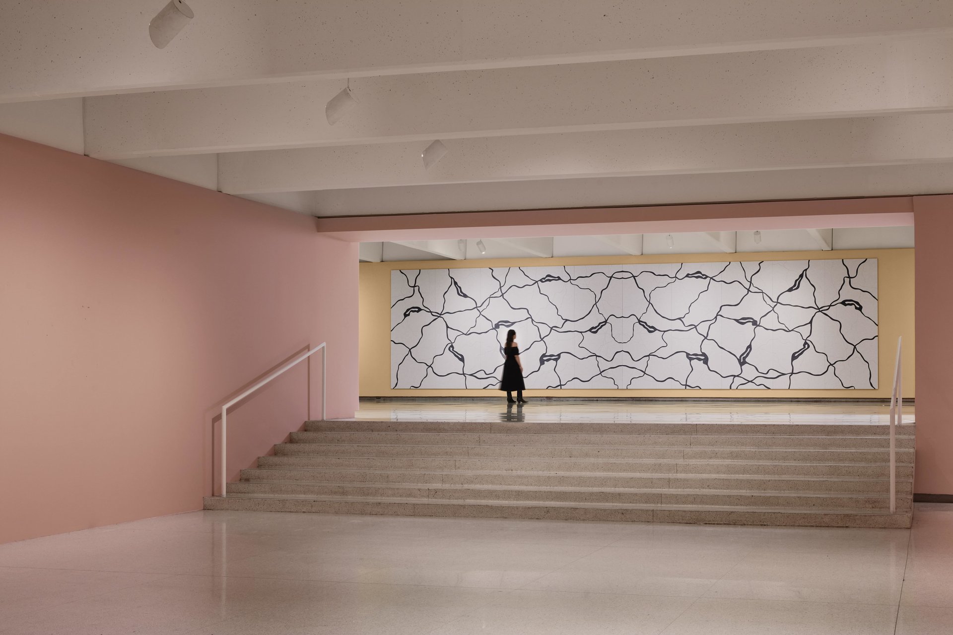 Carrara by Turf: PET Felt Acoustic Panels with Carved Stone Designs