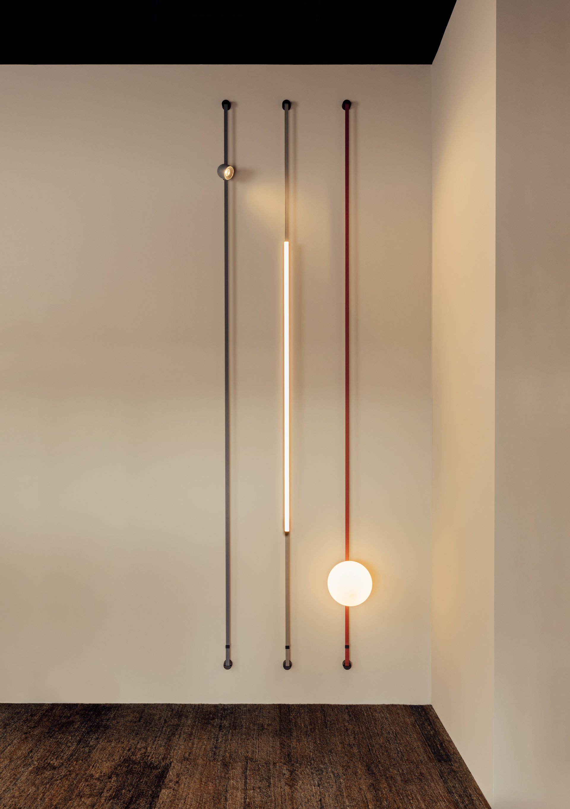 Plusminus Vibia lighting system designed by Stefan Diez