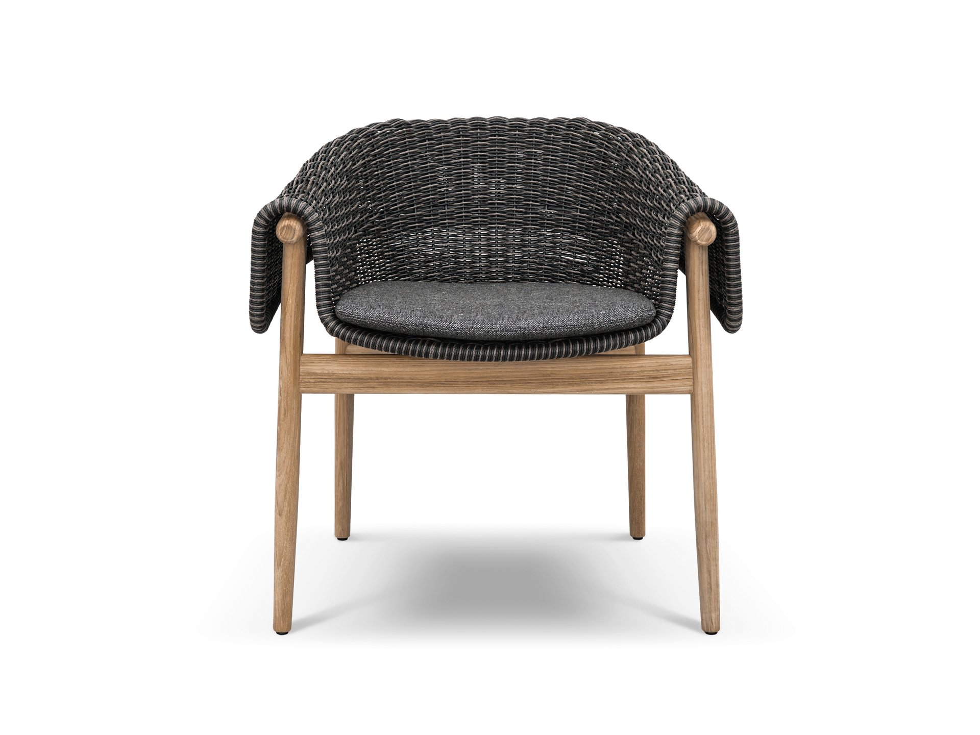 At Salone del Mobile 2025, Gloster outdoor lounge chair by Henrik Pedersen