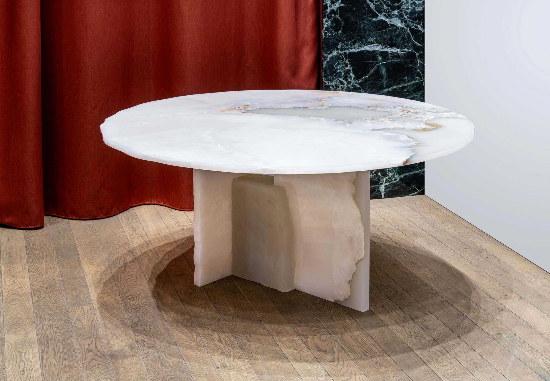 Budri marble furniture designed by Patricia Urquiola at Fuorisalone 2024