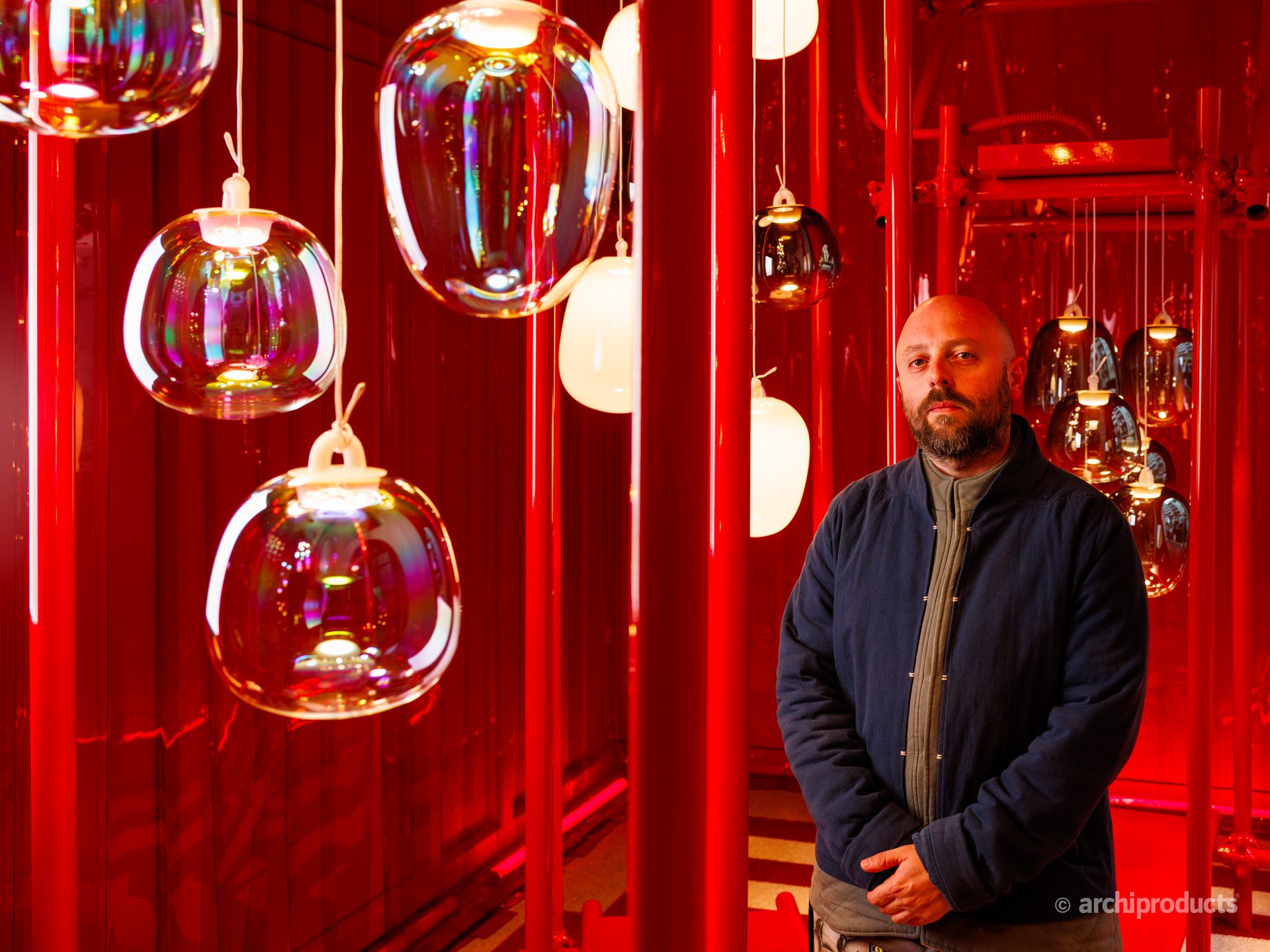 Lodes suspension lamps designed by Paola Navone and OTTO Studio