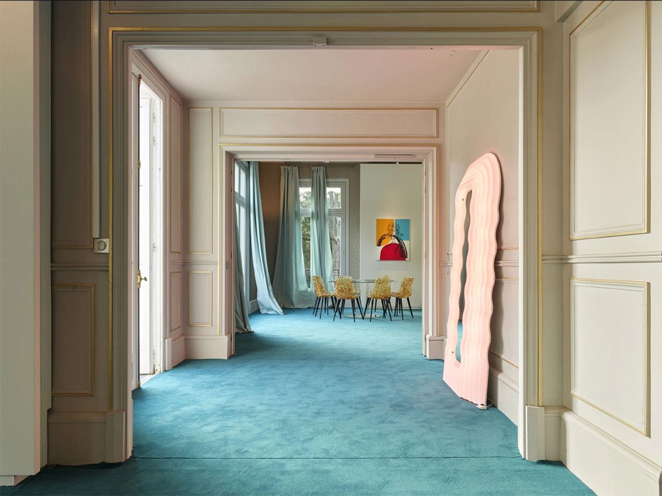 Olympics: Poltronova icons furnish Casa Italia Parigi 2024