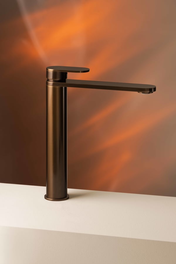 Zucchetti single-lever mixers designed by David Lopez Quincoces