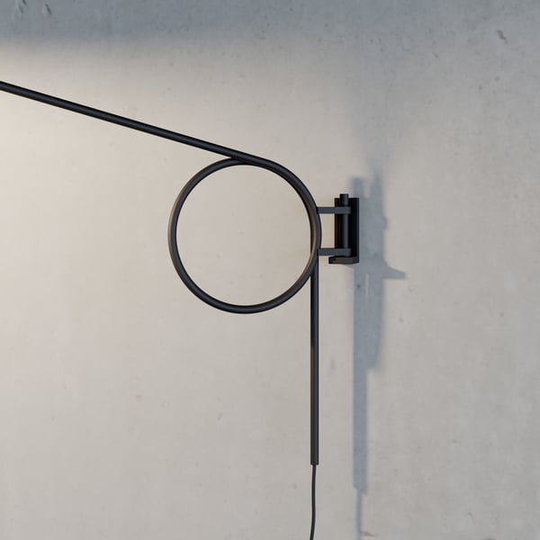 The new Spring arm lamp by Diesel Living with Lodes