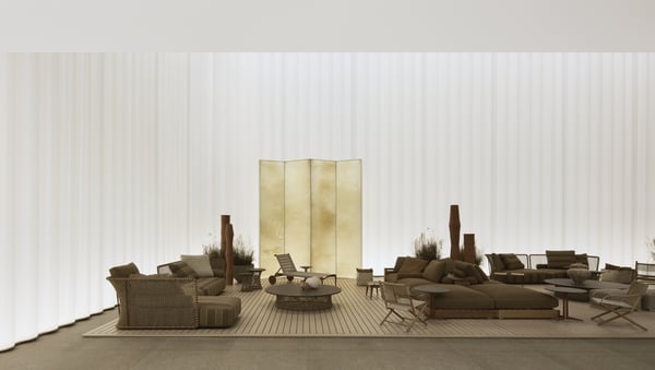 The new Flexform sofas and furniture for indoor and outdoor