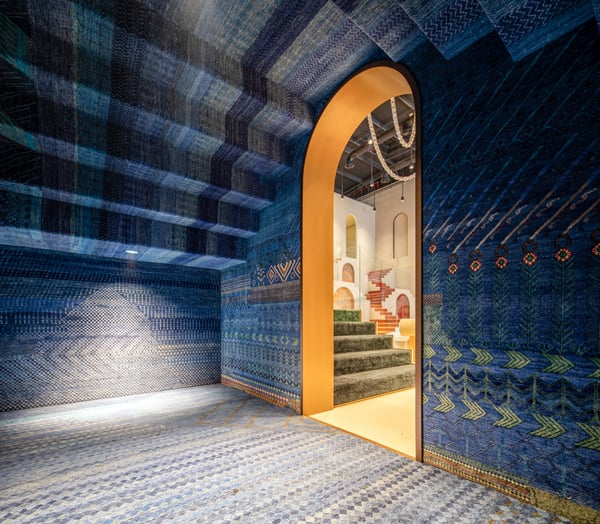 The Jaipur Rugs Dubai showroom designed by Pallavi Dean
