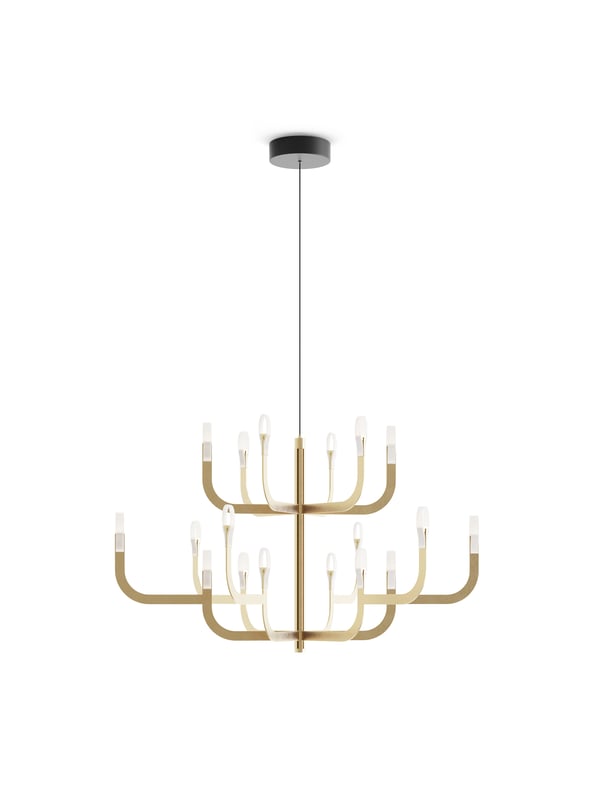 La lampada a sospensione J-us di Luceplan firmata Alessandro Zambelli