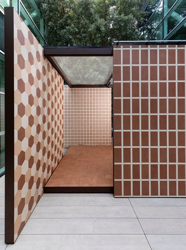 FLORIM clay-effect wall tiles designed by Matteo Thun and Benedetto ...