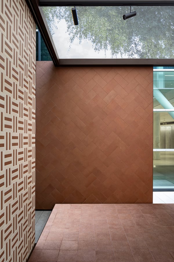 FLORIM clay-effect wall tiles designed by Matteo Thun and Benedetto ...