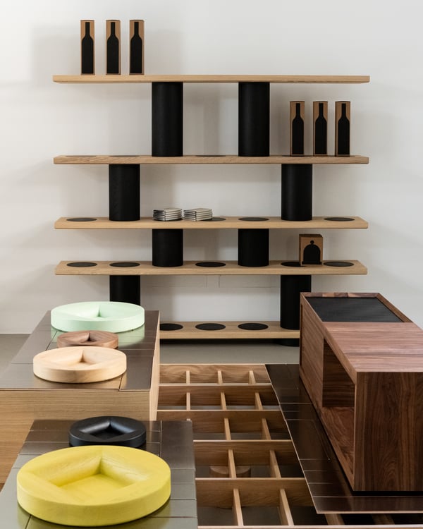 The new Woak wooden furnishings at Milano Design Week 2025