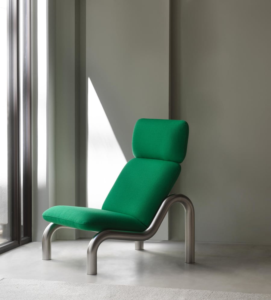 Normann Copenhagen presents the Tube Lounge Chair