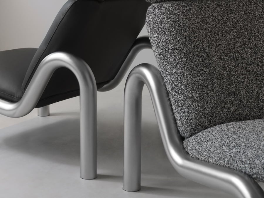Normann Copenhagen presents the Tube Lounge Chair