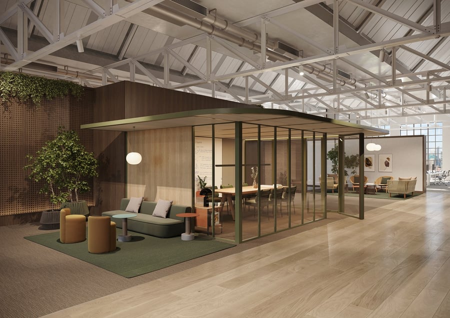 Pavilion O: A Modular Structure to Reinvents the Workplace