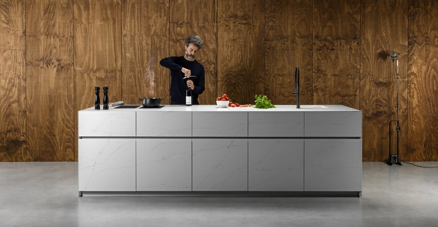 Lapitec Chef, il piano cottura ad induzione invisibile