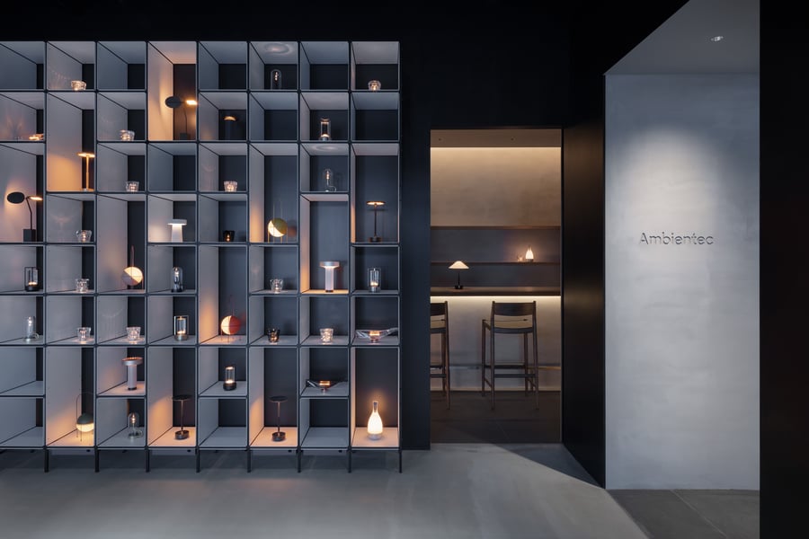 Ambientec Gallery Tokyo in the AXIS Building by Shiro Kuramata