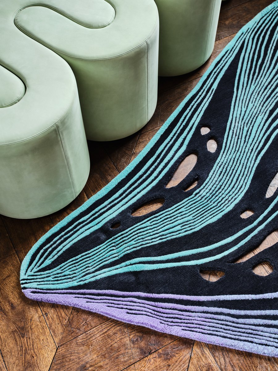 Tapis Rouge rugs designed by Natalia Enze