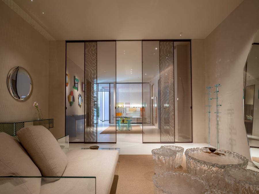 The New Glas Italia Showroom in Shanghai