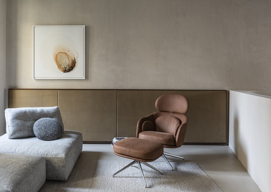 I rivestimenti materici HD Surface nel primo flagship store Saba a Milano