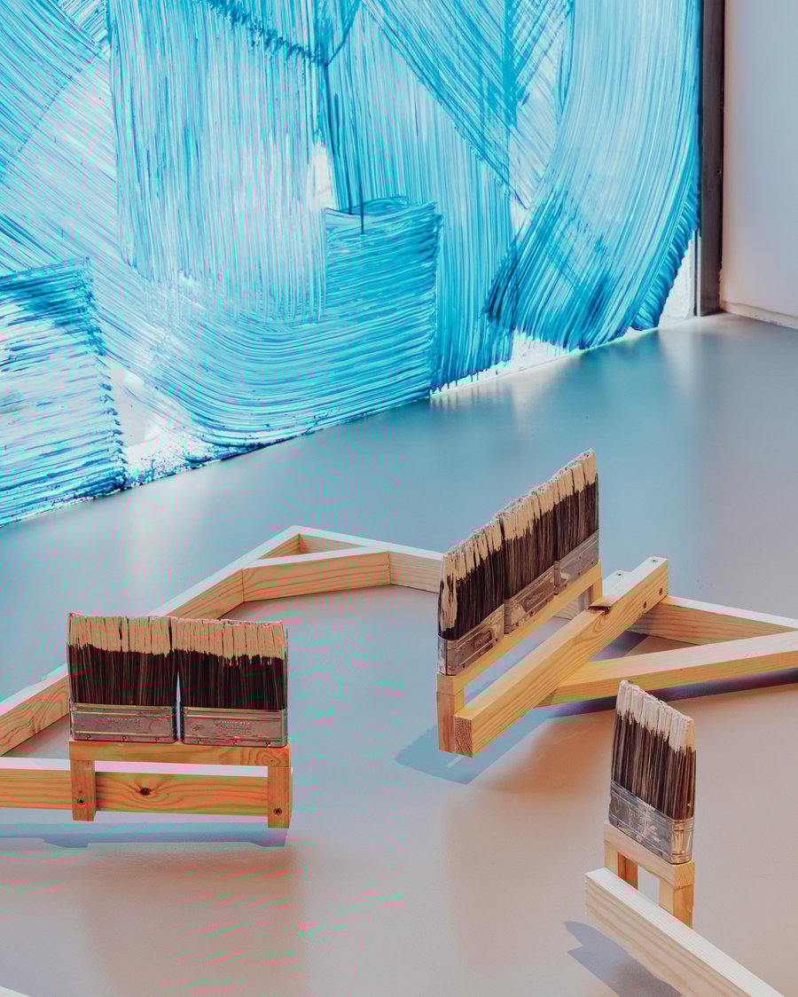 The Kerakoll installation by Isabel + Helen