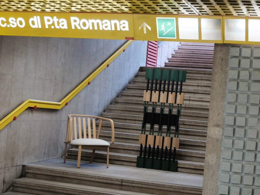 Woak wooden furniture in the Nomadic Woak photography project