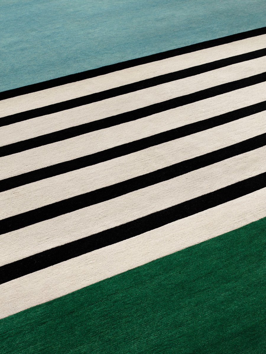 Hand-knotted rugs by cc-tapis inspired by the color studies of ...