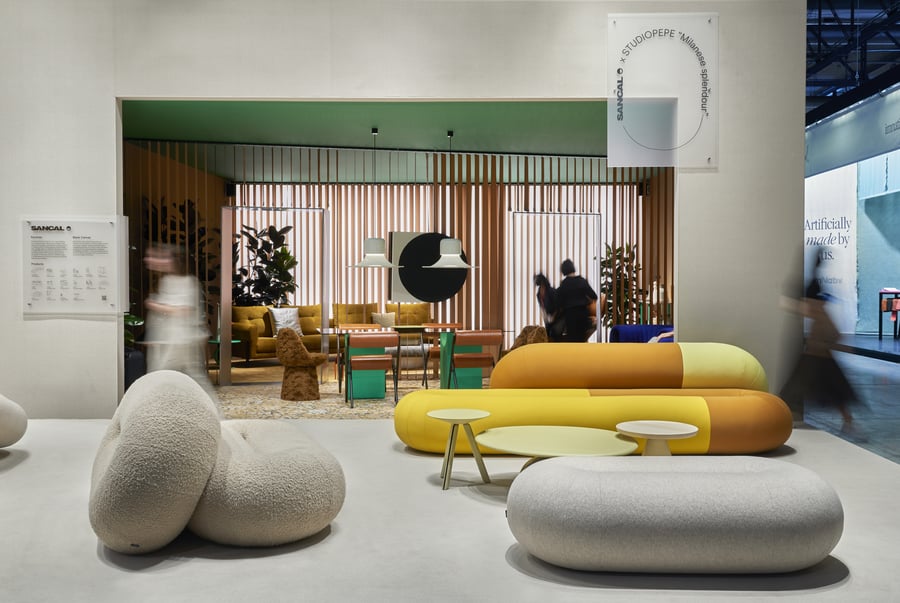 Loop & Link: new Sancal seating and a pouf