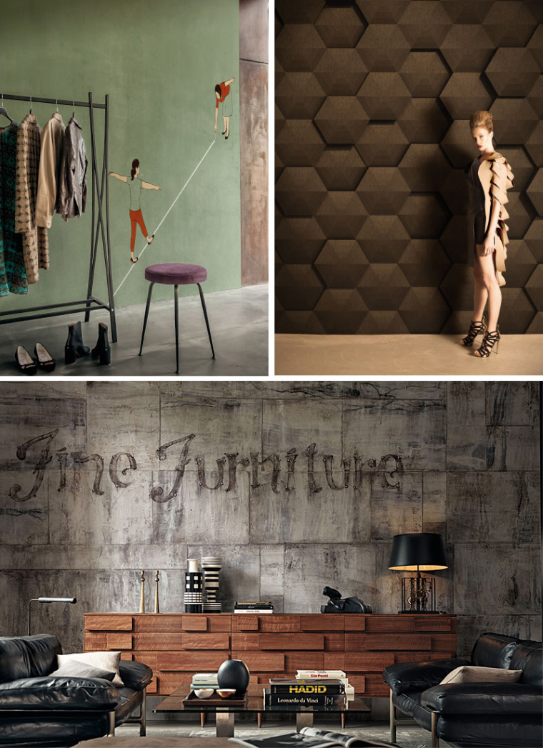 The new collections 2015 Wall&decò: wallpaper as lifestyle