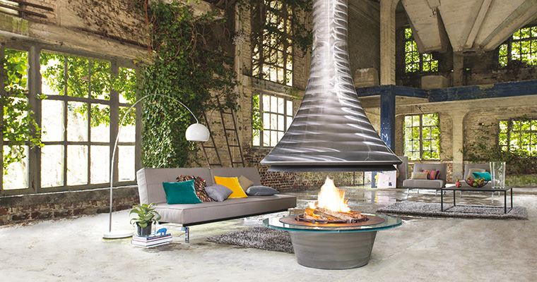 JC Bordelet fireplaces: French original designs, audacious colors and ...