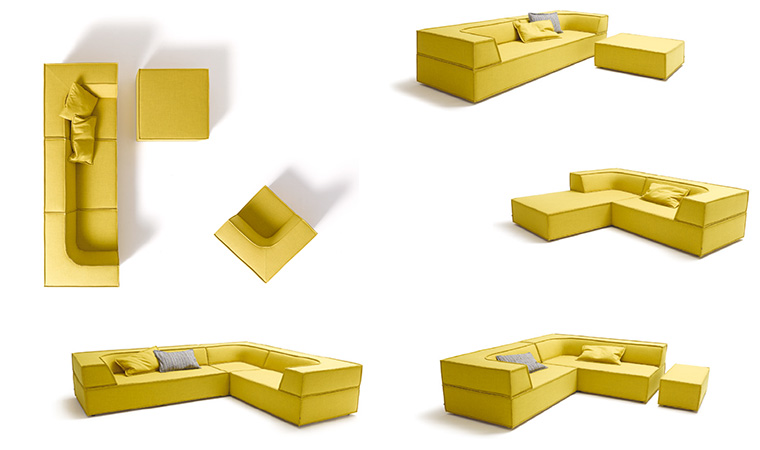 Elemental seating pleasure: Trio by COR