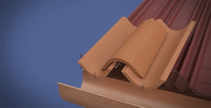 Coperture a falda isolate, ventilate e impermeabilizzate Onduline